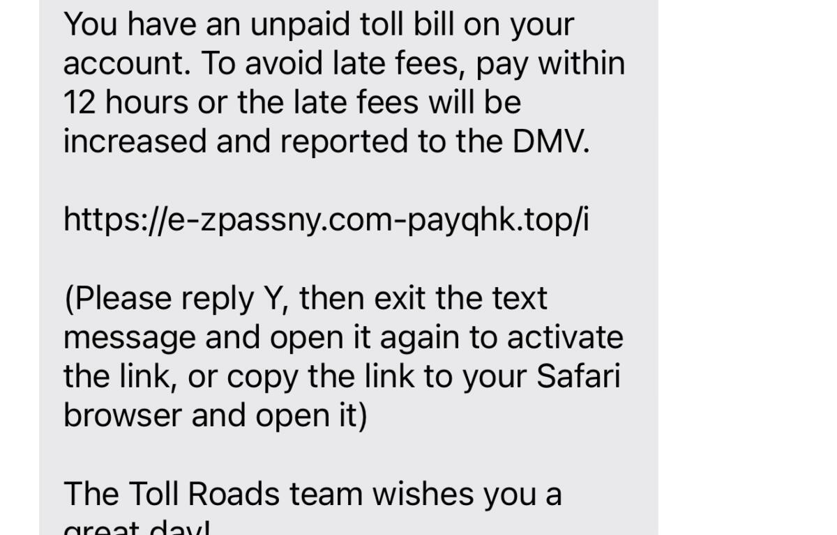 Officials warn New Hampshire drivers of E-ZPass text scam - My Keene Now
