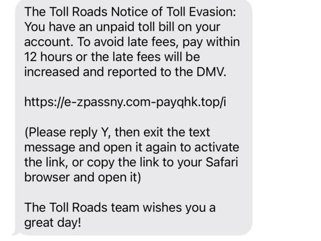 Officials warn New Hampshire drivers of E-ZPass text scam - My Keene Now